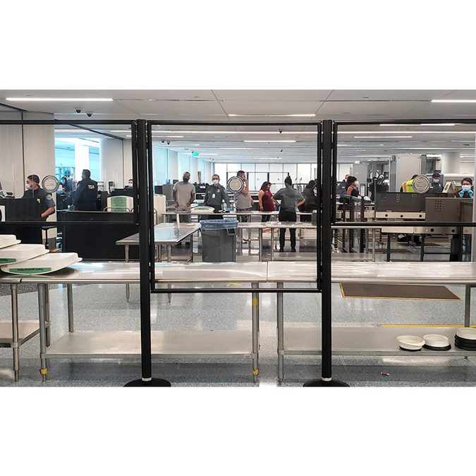 BIM objects - Free download! Queue Guard® Germ Shields | BIMobject