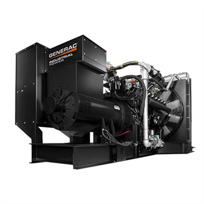 Objets BIM - Téléchargement gratuit ! 750 kW (MG750) Gaseous Standby ...