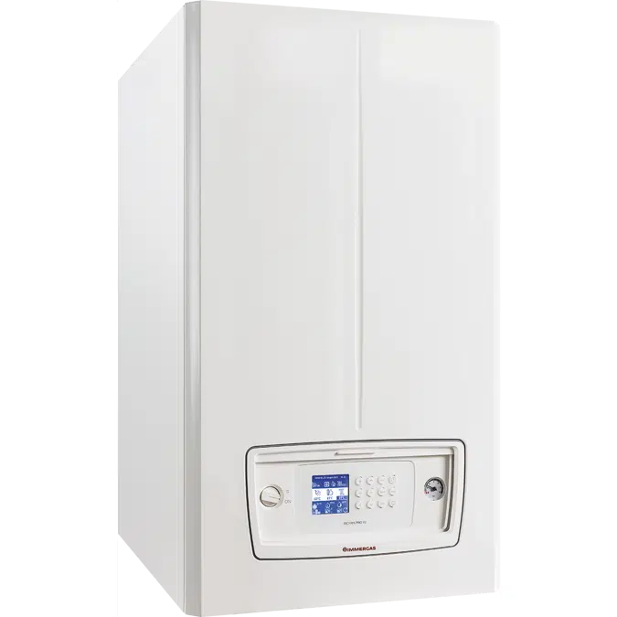 BIM objects - Free download! Wall-hung boiler VICTRIX PRO 100 V2 EU ...