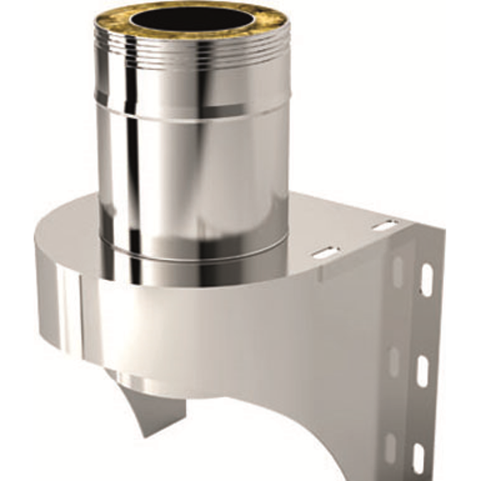 BIM objects - Free download! INOX - WALL SUPPORT INTERMEDIATE DW ...