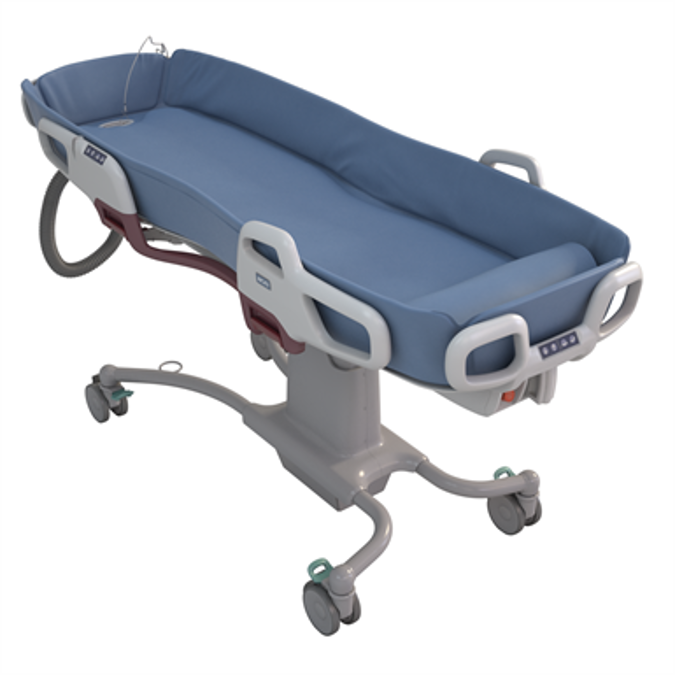 Objets BIM - Téléchargement gratuit ! Carevo, Shower trolley | BIMobject