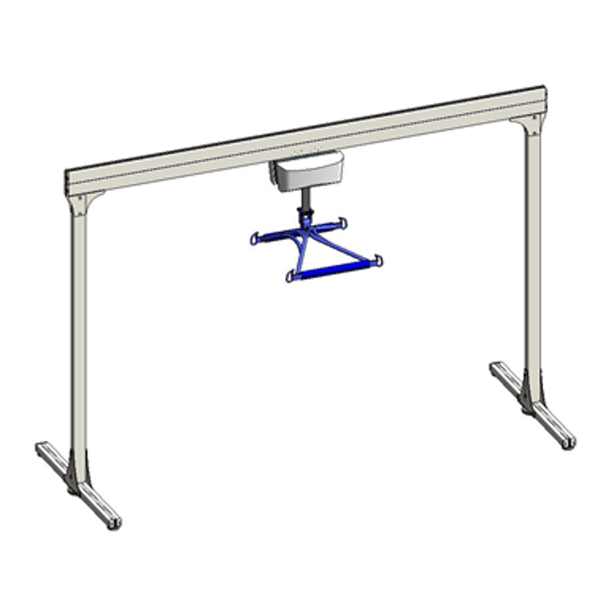 BIM objects - Free download! Bariatric Semi-Permanent 2 Post track ...