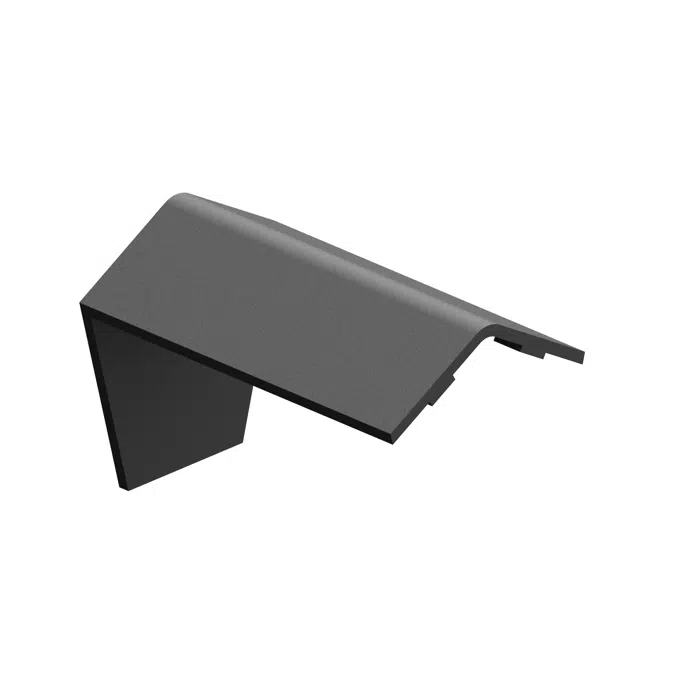BIM objects - Free download! Standard Ridge End | BIMobject
