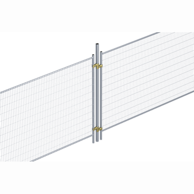 BIM objects - Free download! Site fences to be anchored | BIMobject