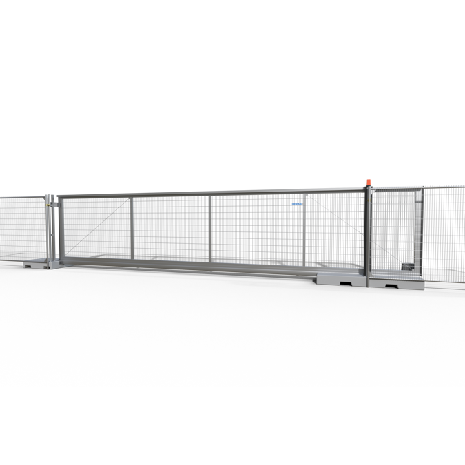 BIM object - ดาวน์โหลดฟรี! Sliding gate 6 or 7 m | BIMobject