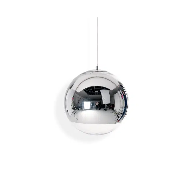 BIM objects - Free download! Mirror Ball Pendant 50cm | BIMobject