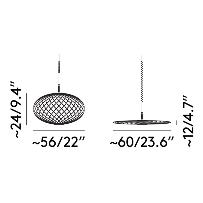 BIM objects - Free download! Spring Pendant Small | BIMobject