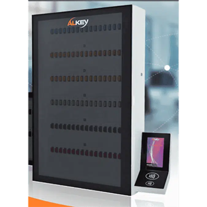 BIM objects - Free download! ALKEY Electronic key cabinet KMS3-64 ...