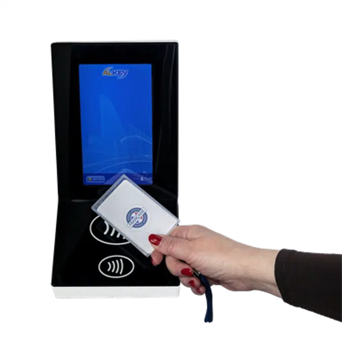 BIM objects - Free download! ALKEY Electronic key cabinet KMS3-96 ...