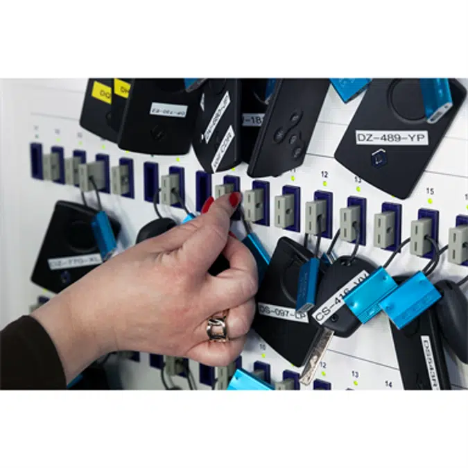 Objetos BIM - ¡Descarga gratis! ALKEY Electronic key cabinet KMS6- 128 ...