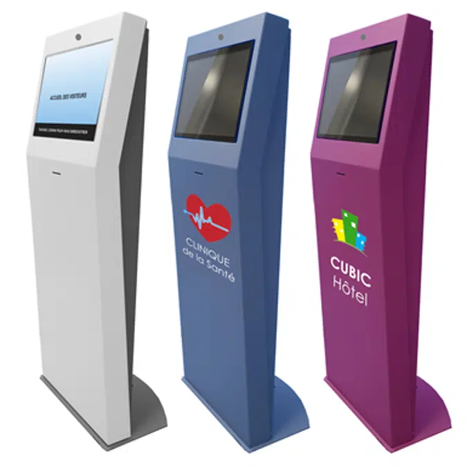 BIM objects - Free download! Digital Visitor Terminal_Indoor use ...