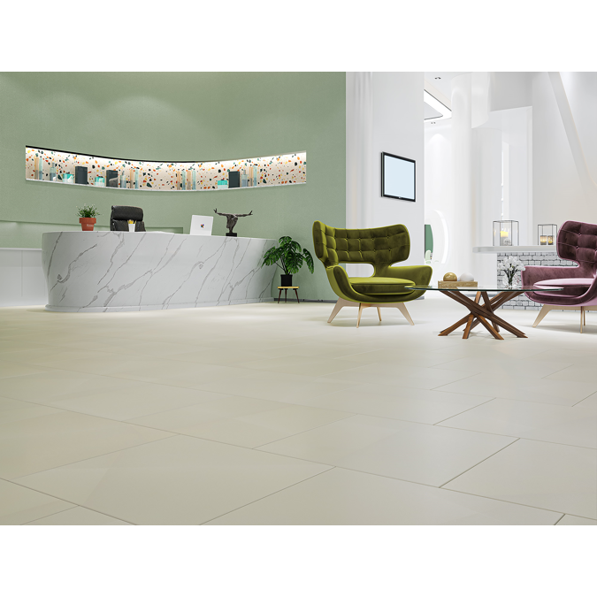 Objetos BIM - ¡Descarga gratis! Porcelanato super white doble carga plus blanco | BIMobject