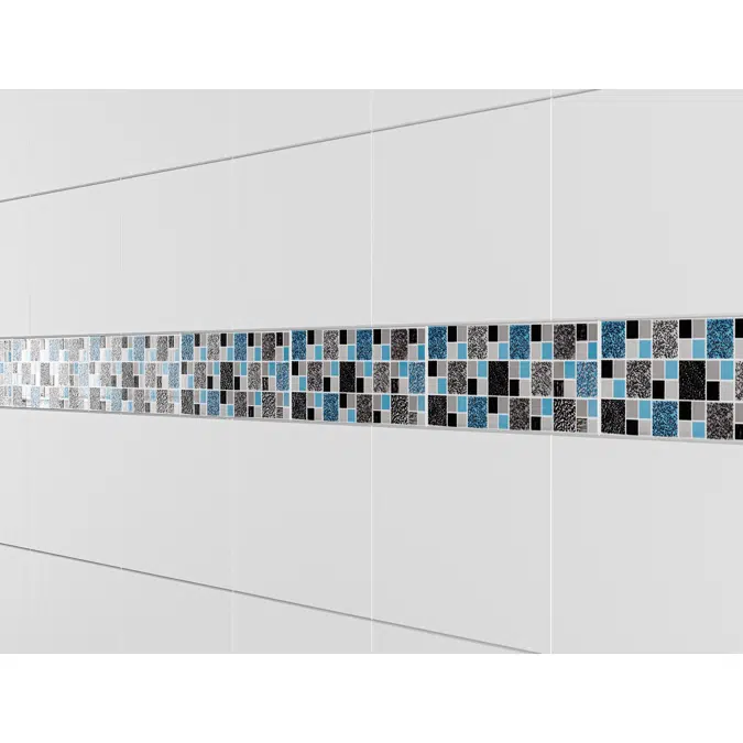 BIM objects - Free download! Decorado salsa azul 15 x 40 cm | BIMobject