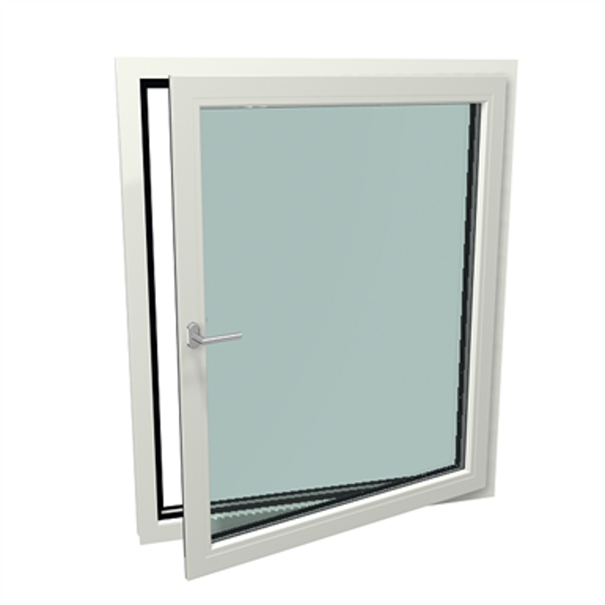 BIM objects - Free download! S9000 Single-leaf turn tilt window | BIMobject