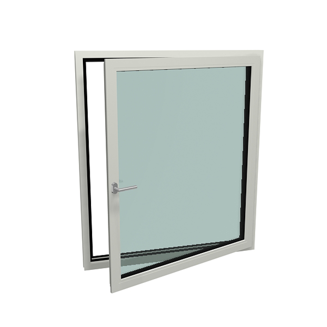 BIM objects - Free download! GEALAN-LINEAR® Single-leaf turn tilt ...