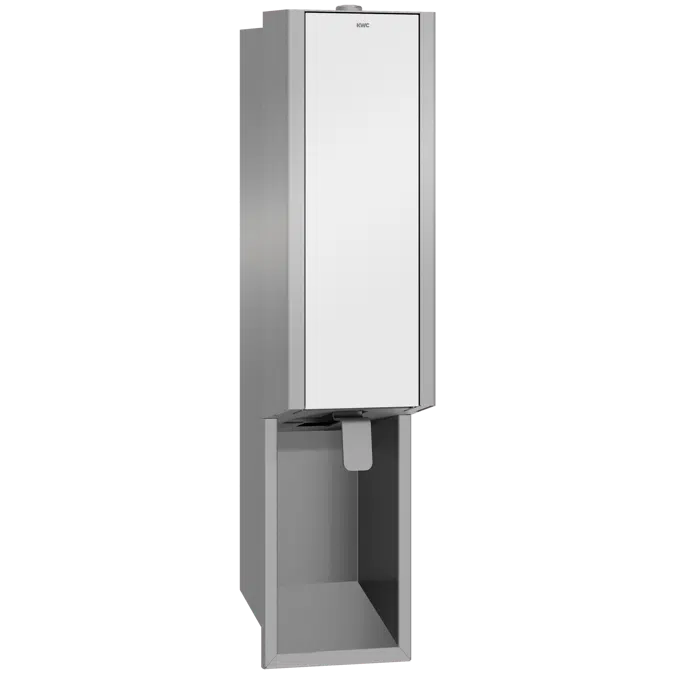 BIM objects - Free download! EXOS Soap dispenser EXO618EW | BIMobject