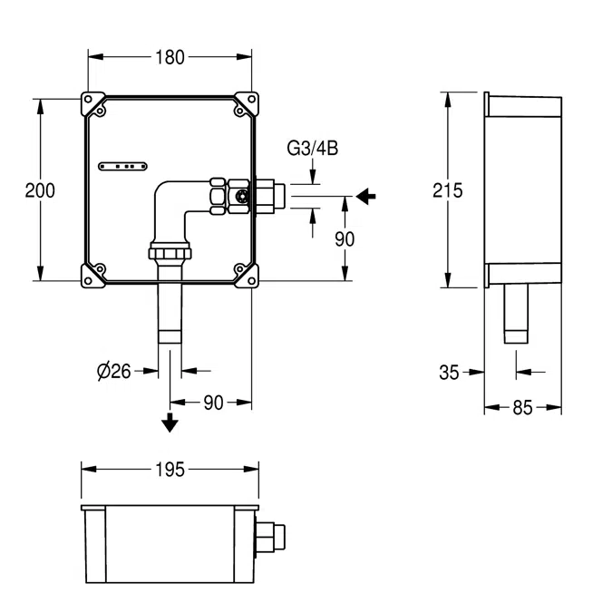 BIM objects - Free download! Basic installation kit AQRM558 | BIMobject
