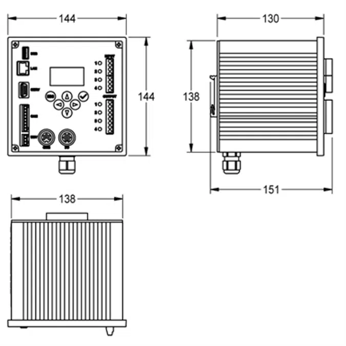 BIM objects - Free download! ECC2 function controller ZA3OP0011 | BIMobject