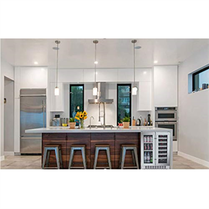 BIM objects - Free download! Titan 24 inch 60 Cans and 21 Bottles Built ...