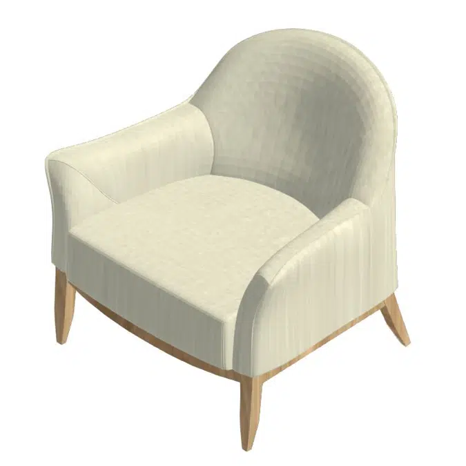 BIM objects - Free download! Bimobject TH Armchair | BIMobject