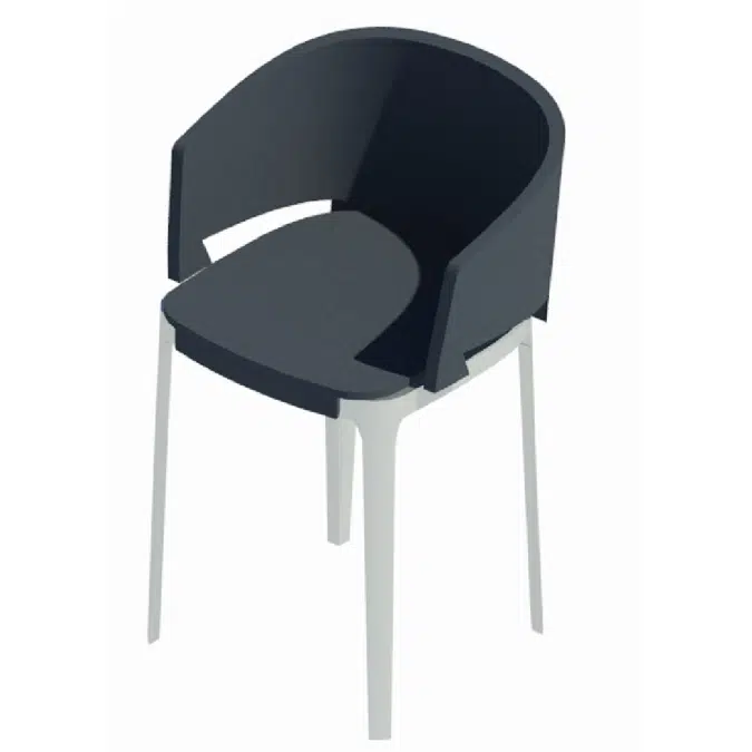 BIM objects - Free download! Bimobject TH Chair with Arm | BIMobject