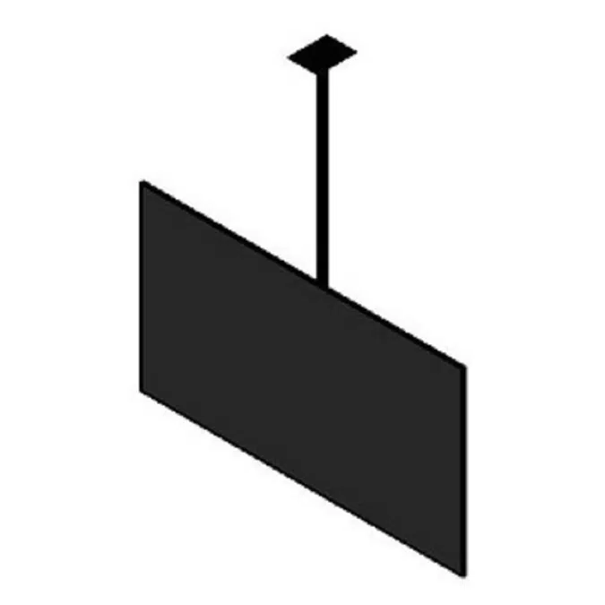 Objetos BIM - ¡Descarga gratis! Bimobject TH SmartTVCeilingMounted 75 ...