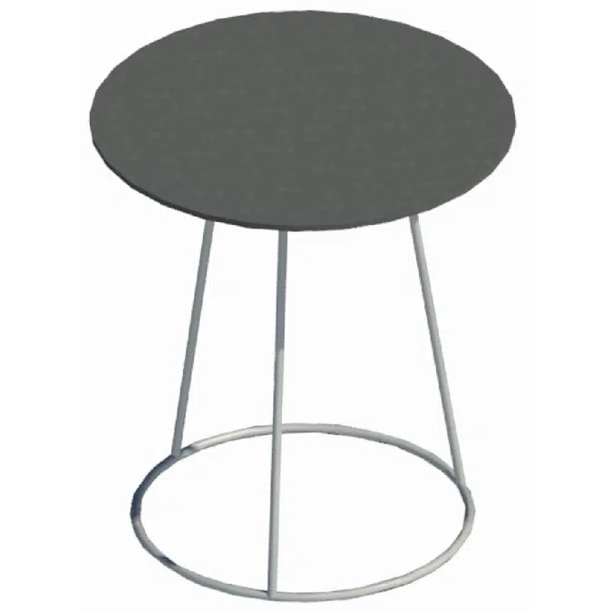 BIM objects - Free download! Bimobject TH Side Table with Flat Top ...