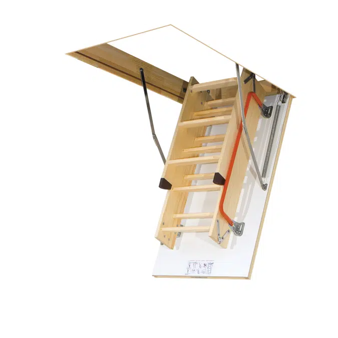 BIM objects - Free download! Loft ladder LWK Plus | FAKRO | BIMobject