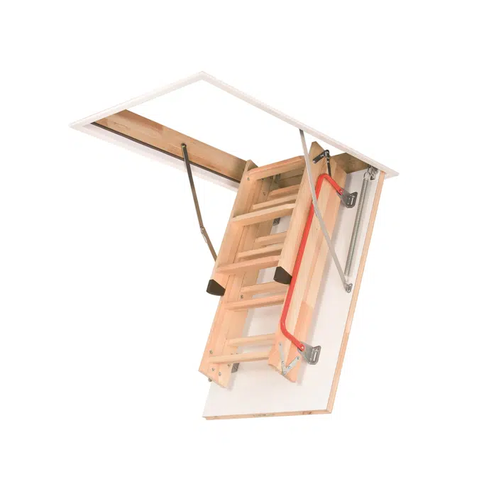 BIM objects - Free download! Loft ladder LWZ Plus | FAKRO | BIMobject