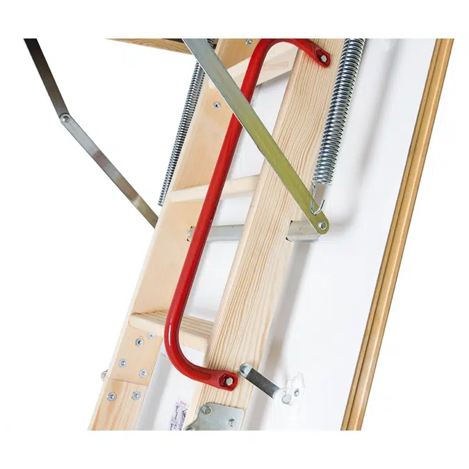 BIM objects - Free download! Loft ladder LWK Komfort 4-segments | FAKRO ...