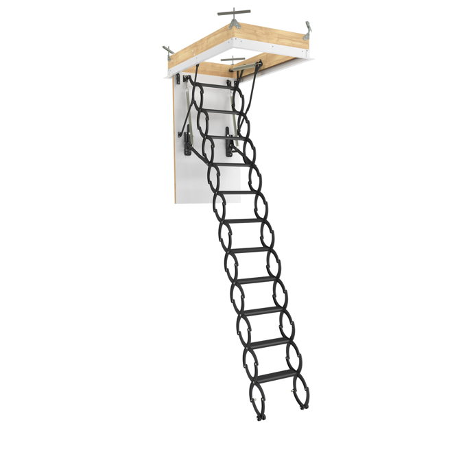 BIM objects - Free download! USA Scissor attic ladders LST | FAKRO ...