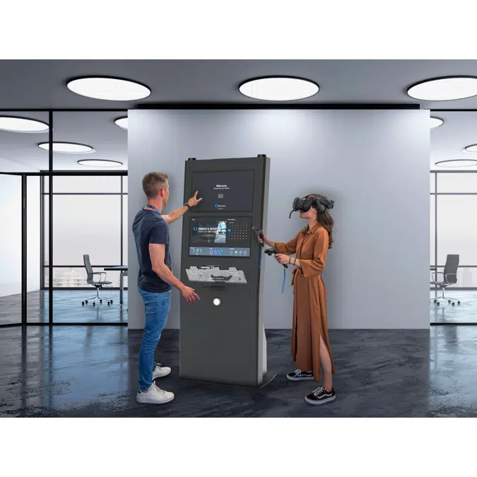 BIM objects - Free download! XR Kiosk _ Easy Virtual Reality ...