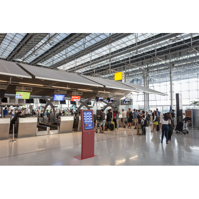 BIM objects - Free download! Kiosk J900 _ Interactive Advertising ...