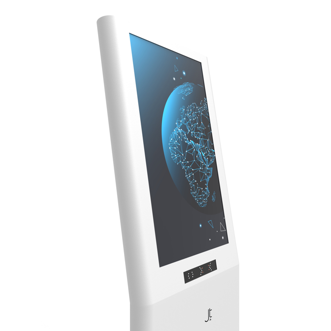 BIM objects - Free download! Kiosk JS43 Tilted _ interactive ...