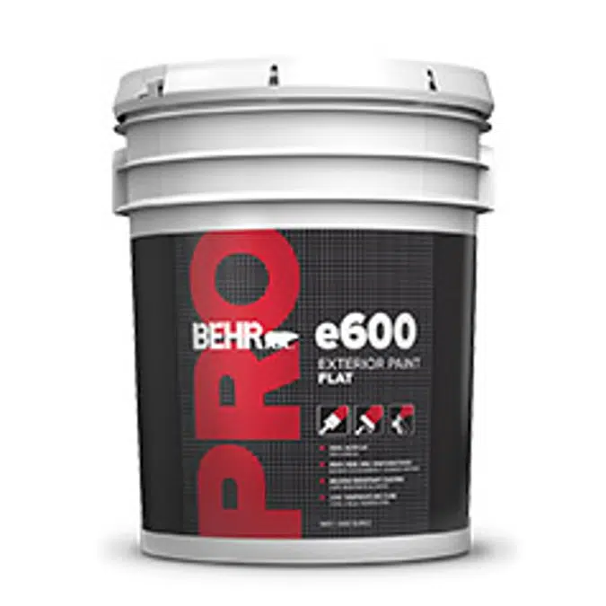 BIM objects - Free download! BEHR PRO™ e600 Exterior Flat Paint | BIMobject