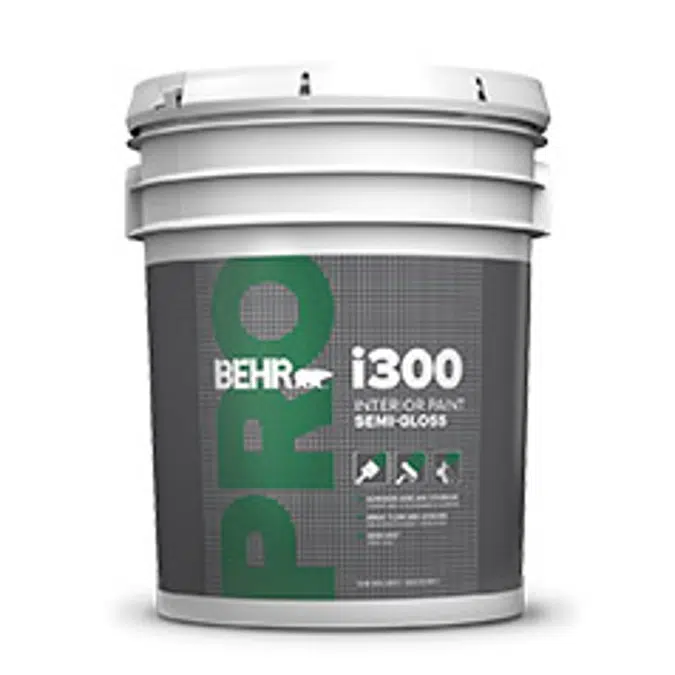 BIM objects - Free download! BEHR PRO™ i300 Interior Semi-Gloss Paint ...