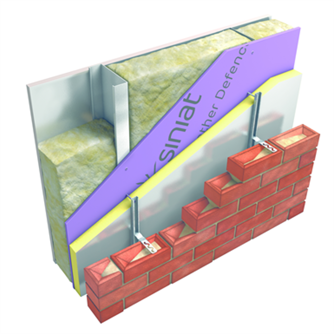 BIM objects - Free download! Siniat Weather Defence Board | BIMobject