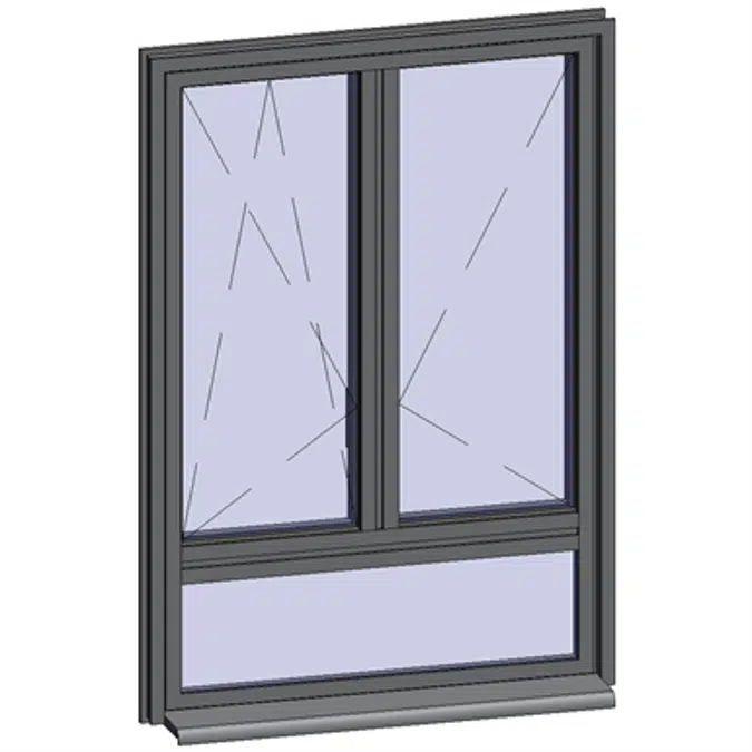 BIM objects - Free download! Window opening inside with sublight ...
