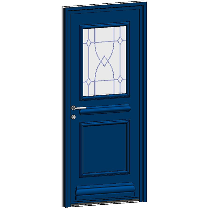 BIM objects - Free download! Entrance door Collection Créative ...
