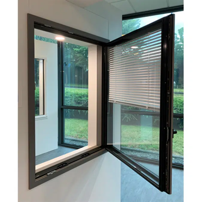 BIM objects - Free download! Window with breathable leaf with sublight ...