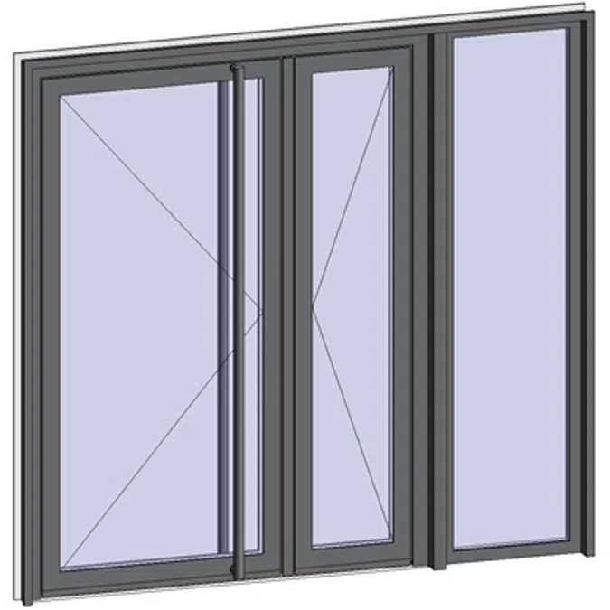 BIM objects - Free download! Grand Trafic Doors - Double inward opening ...