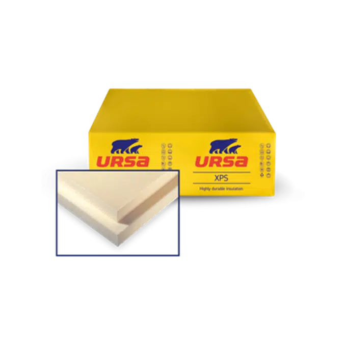 BIM objects - Free download! BE URSA XPS HR L, 140 mm | BIMobject