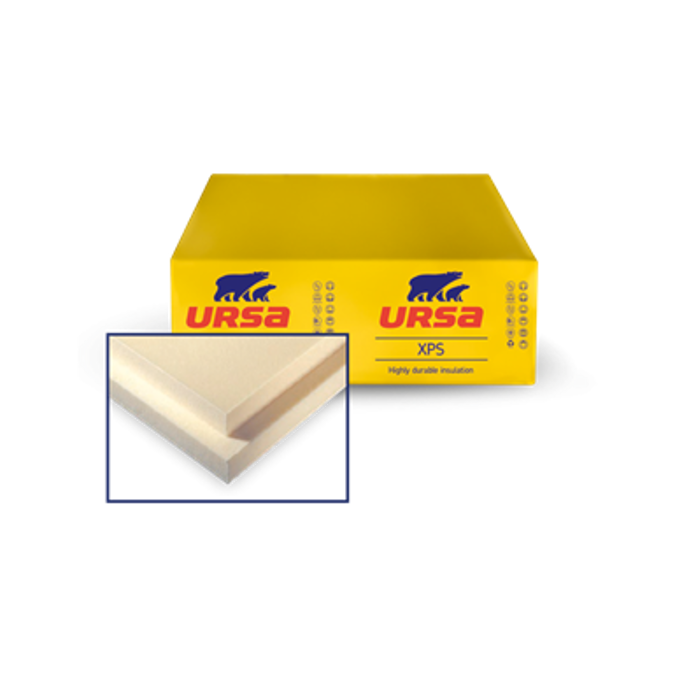 BIM objects - Free download! BE URSA XPS N VII L, 140 mm | BIMobject