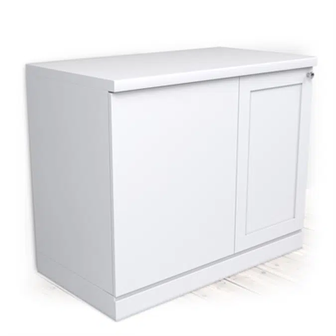 BIM objects - Free download! Kitchen corner cabinet 58x109x90 - classic ...