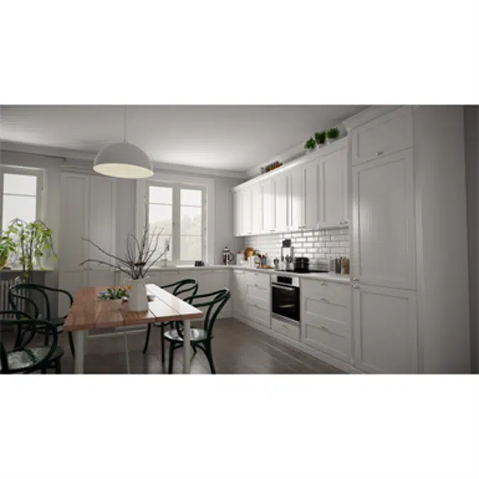 BIM objects - Free download! Kitchen set - classic line | BIMobject