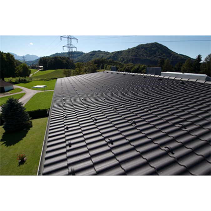 BIM objects - Free download! Bramac 7 ° Roof System | BIMobject