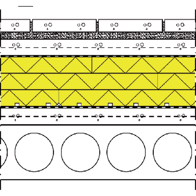 BIM objects - Free download! Finnfoam, heavy-load inverted roof ...