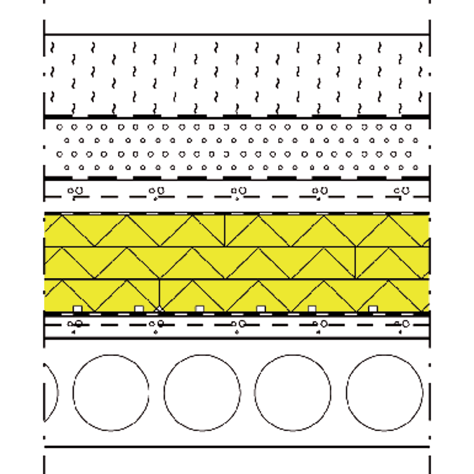 BIM objects - Free download! Finnfoam, planted, inverted roof structure ...