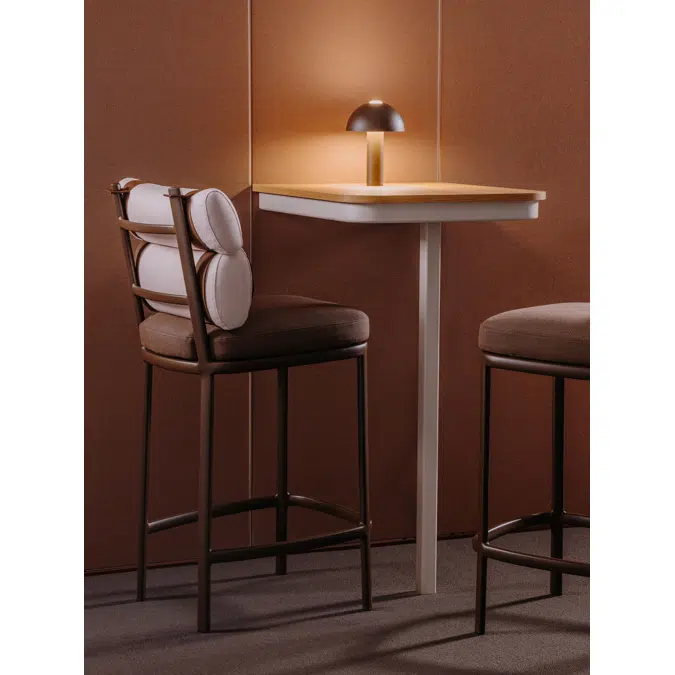 BIM objects - Free download! Roll Bar Stool | BIMobject