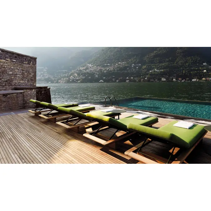 Objetos BIM - ¡Descarga gratis! Mesh Deckchair | BIMobject